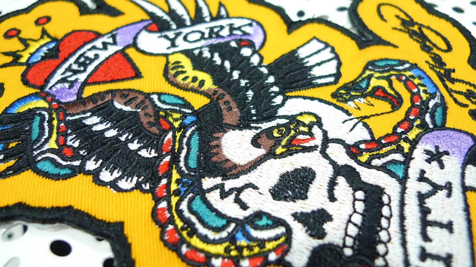 David Max Shopping Mall: Ed Hardy Iron on Patches