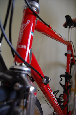 steel road bike: Simoncini steel road bike frame pictures
