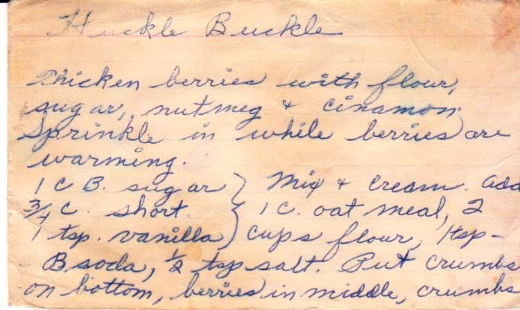 A Cake Bakes in Brooklyn: Huckle Buckle: A Dessert AND a Sex Position!