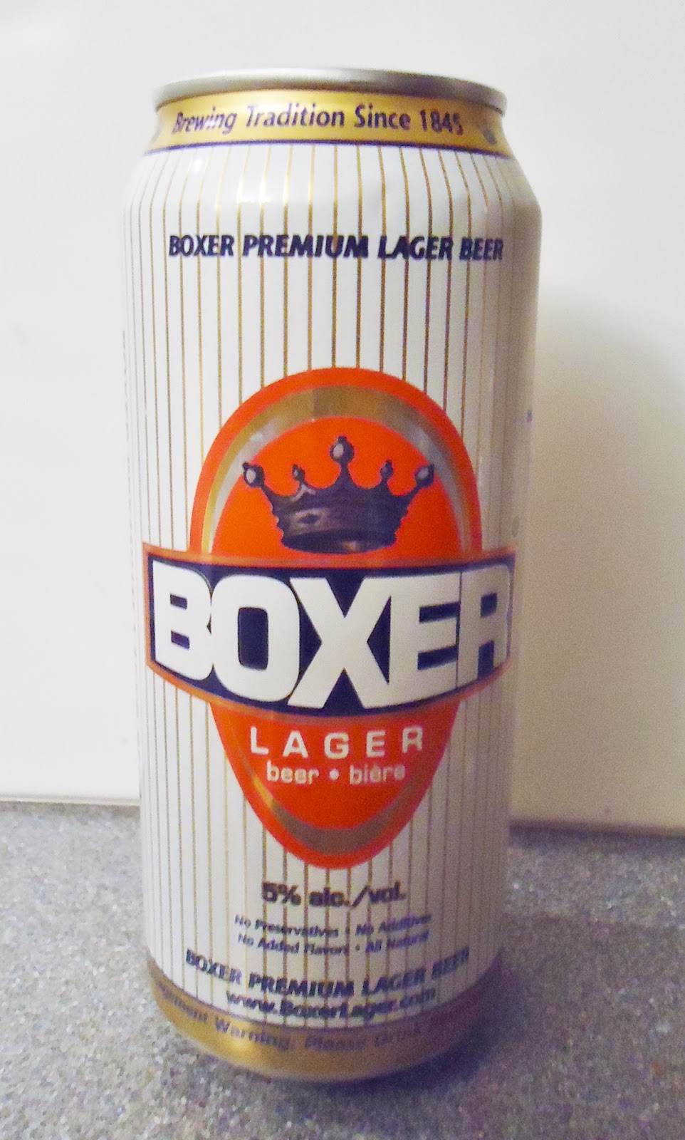 The Pint Jockey Online: Beer # 4 Boxer Lager