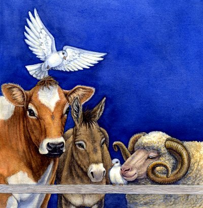 the sassy passy: The Friendly Beasts