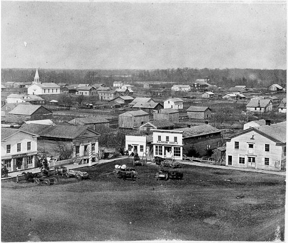 Steuben County Indiana: Through The Years: Angola Circa 1870