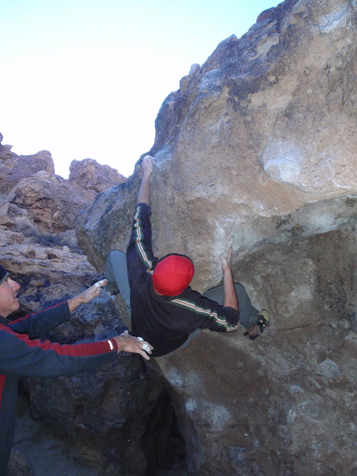 Not Taken for Granite: Me and Al squeezing water out of the rocks ...
