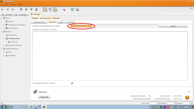 curiosoinformatico: Reiniciar Router :: THOMSON TG784 :: JDownloader 0. ...