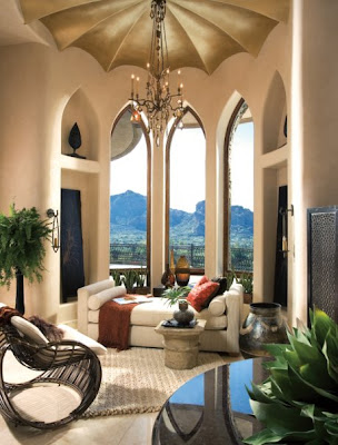 Blue Satin Sashes: Arabian Design