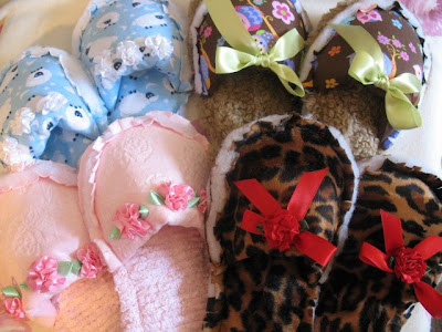 Gail Friend Designs: Pink Slipper Project Sew-a-thon Saturday