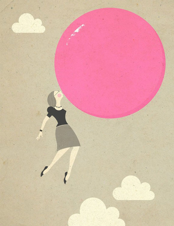 Design. Thoughts. Life.: Amazing retro style illustrations by Zara Picken