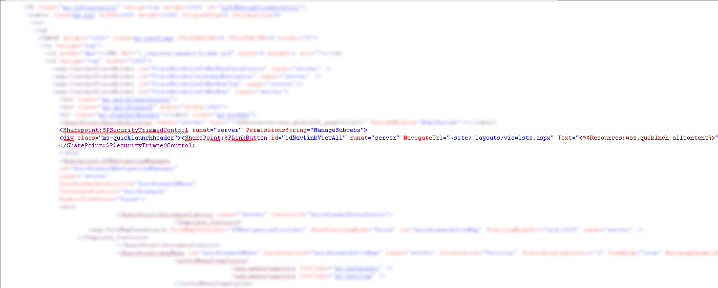 How to hide Site Actions and View All Site Content - Logic Flow