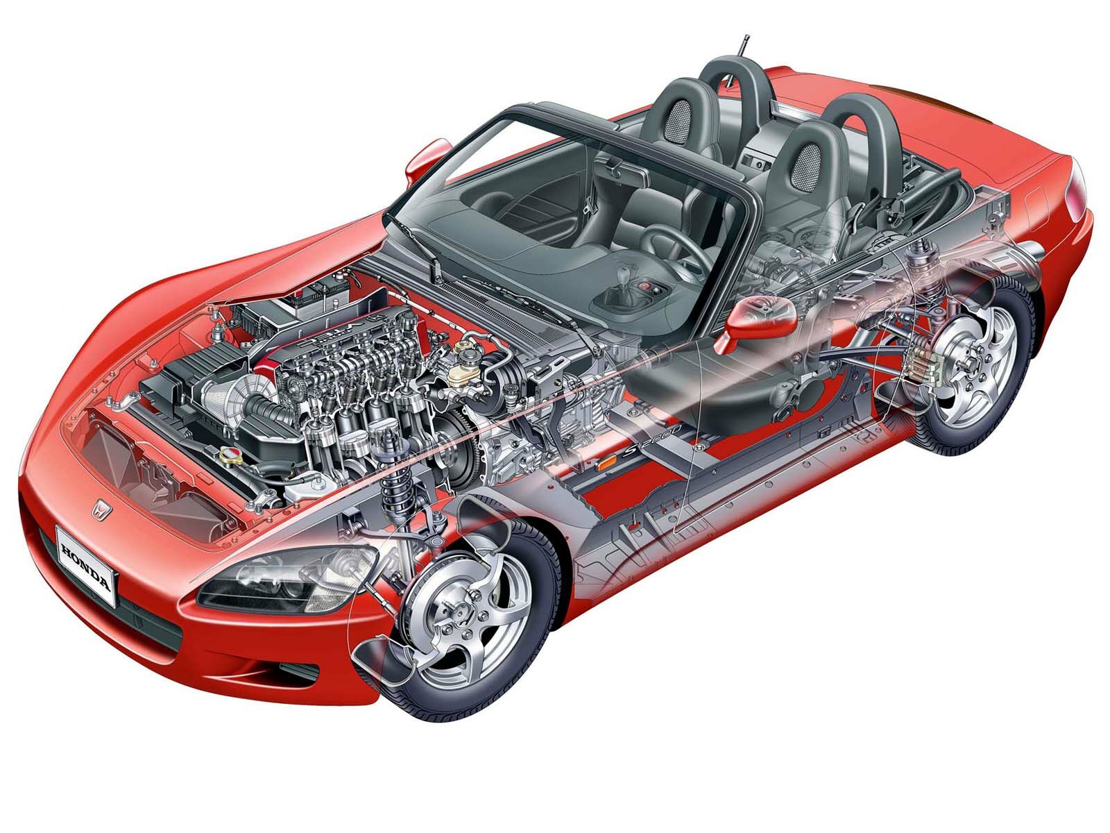 Tom's Honda S2000 Blog: Some Cool Cutaways