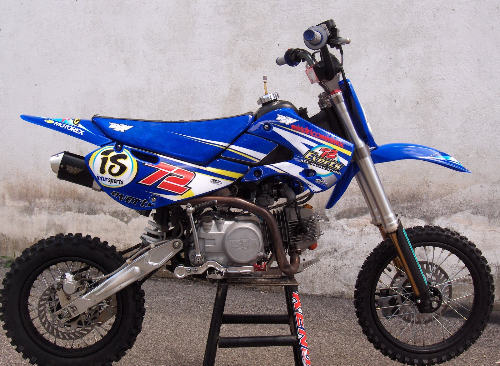 pitbike minimx: rav ms 140 steven everts edition