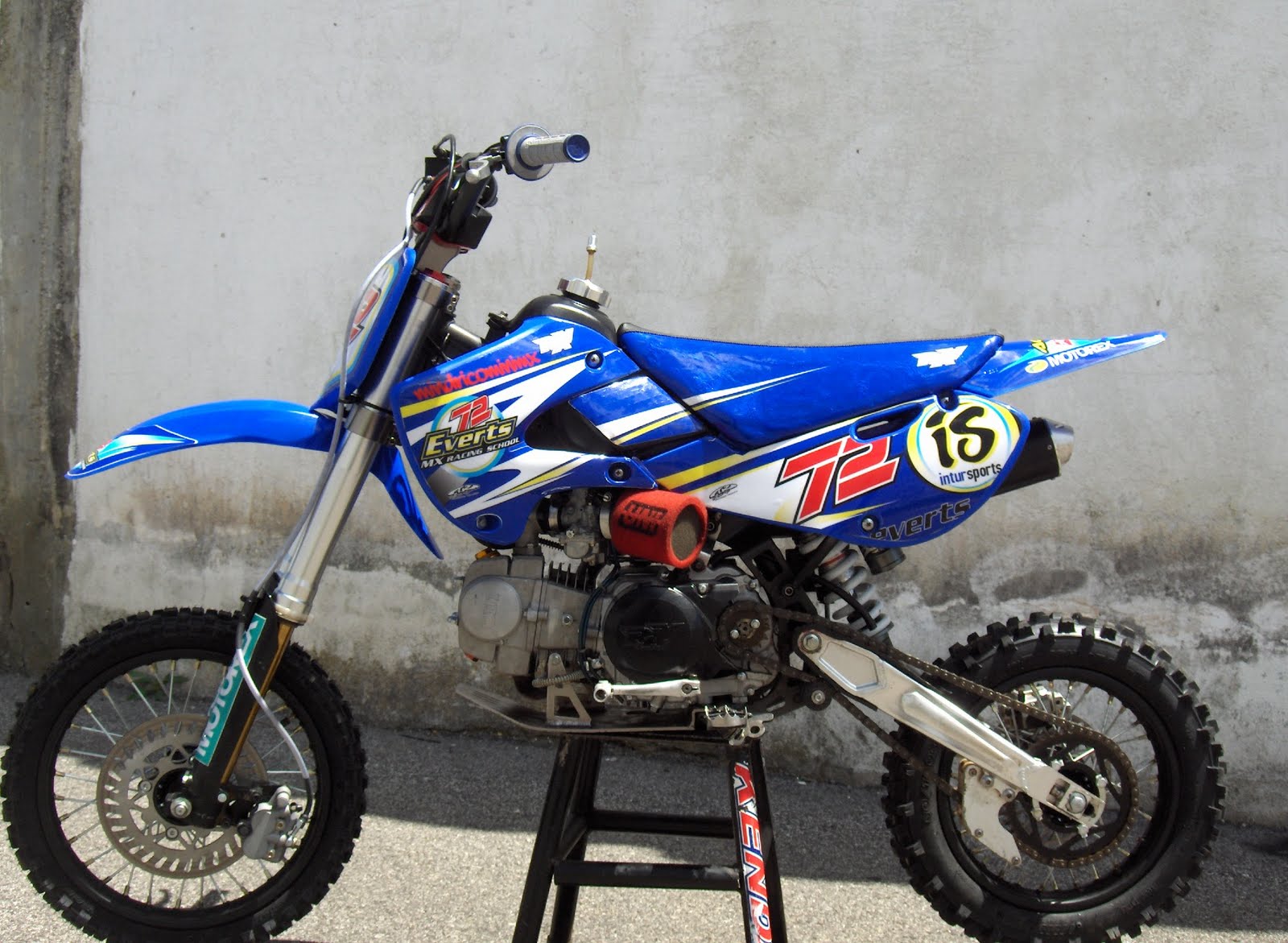pitbike minimx: rav ms 140 steven everts edition