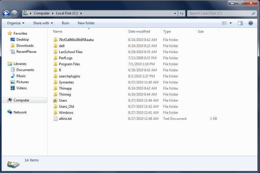 Move Windows 7 Users folder to another drive