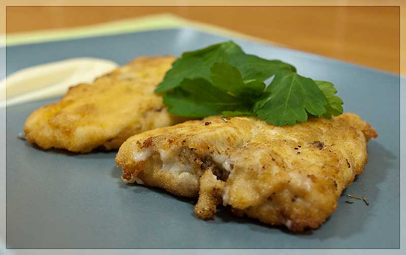 Dely-Cioso: Merluza Rebozada con Bechamel