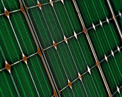 Renewable Green Energy : Wind Turbines and Solar Panels: Flat Solar ...