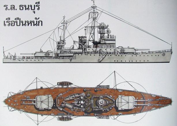 HTMS Thonburi. The smallest Japanese heavy cruiser. : WorldOfWarships