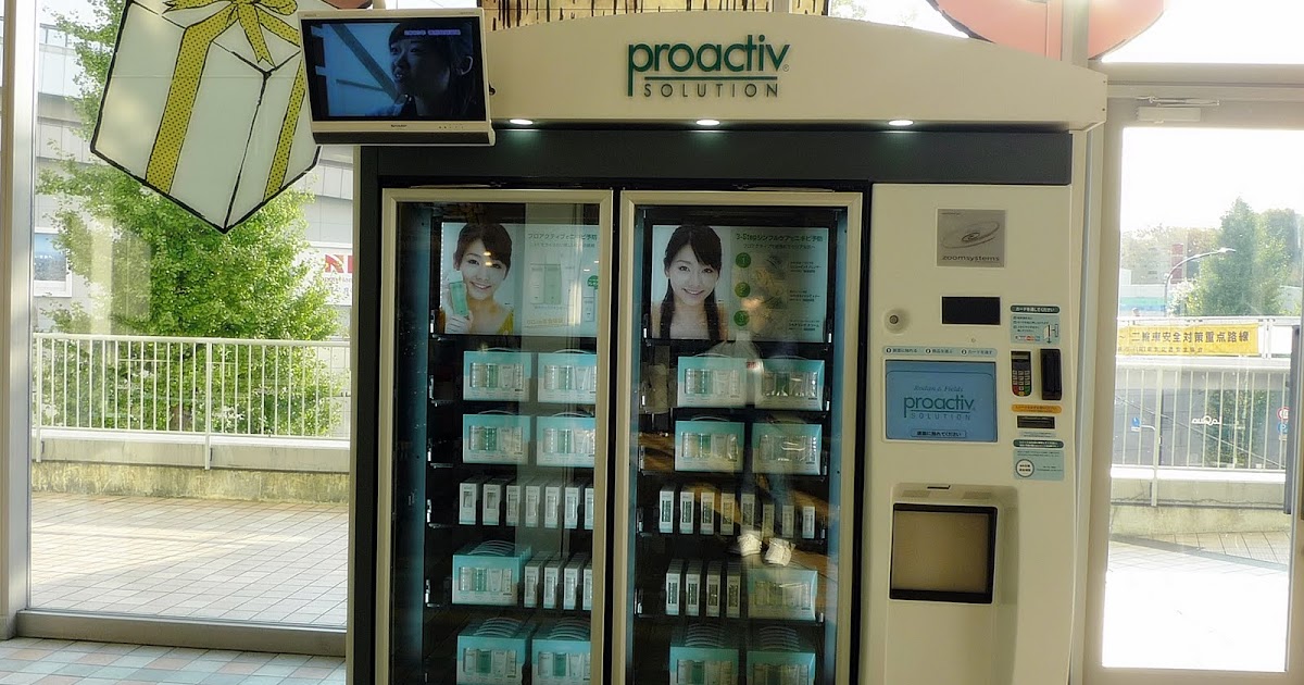 bigheadtaco.com: Proactiv Vending Machine?