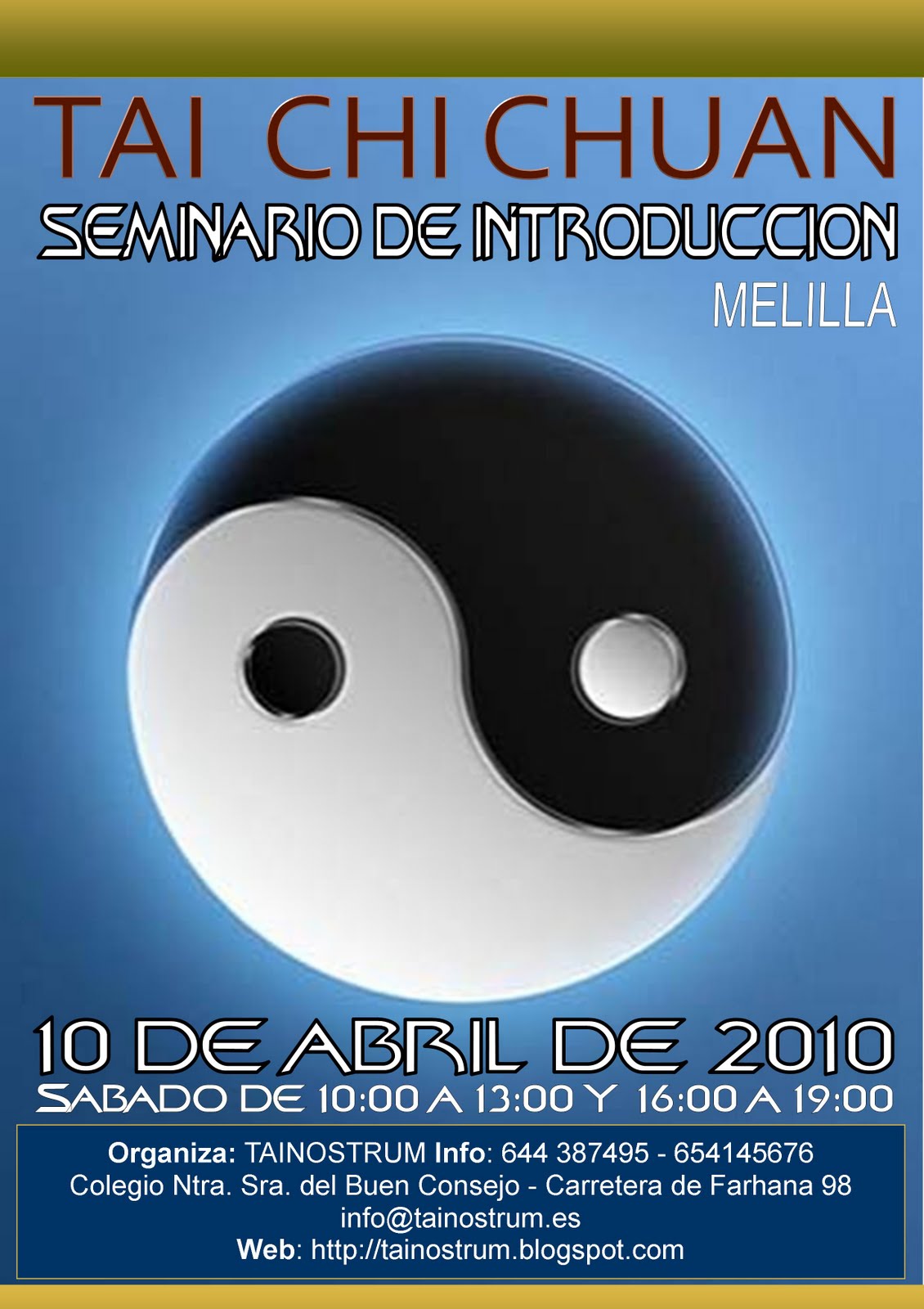 Blog De La Asociación Tainostrum Próximo Curso De Introducción Al Tai