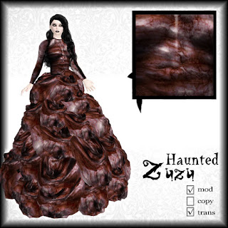 Material Squirrel: Haunted Zuzu - Horror Gore Dress