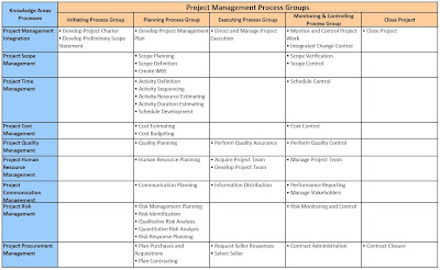 Target PMP: PM Process Matrix