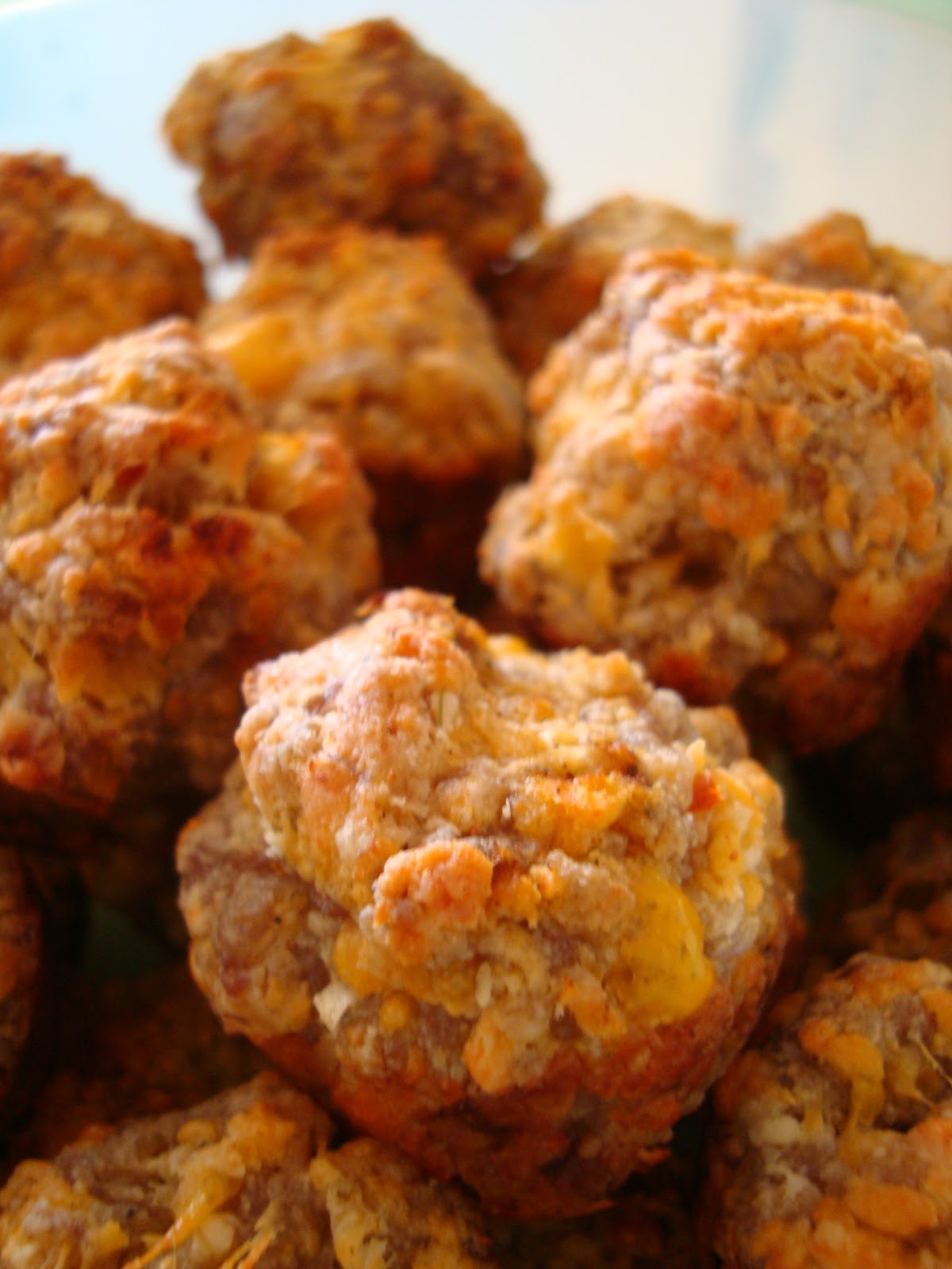 Zesty Sausage Cheese Balls