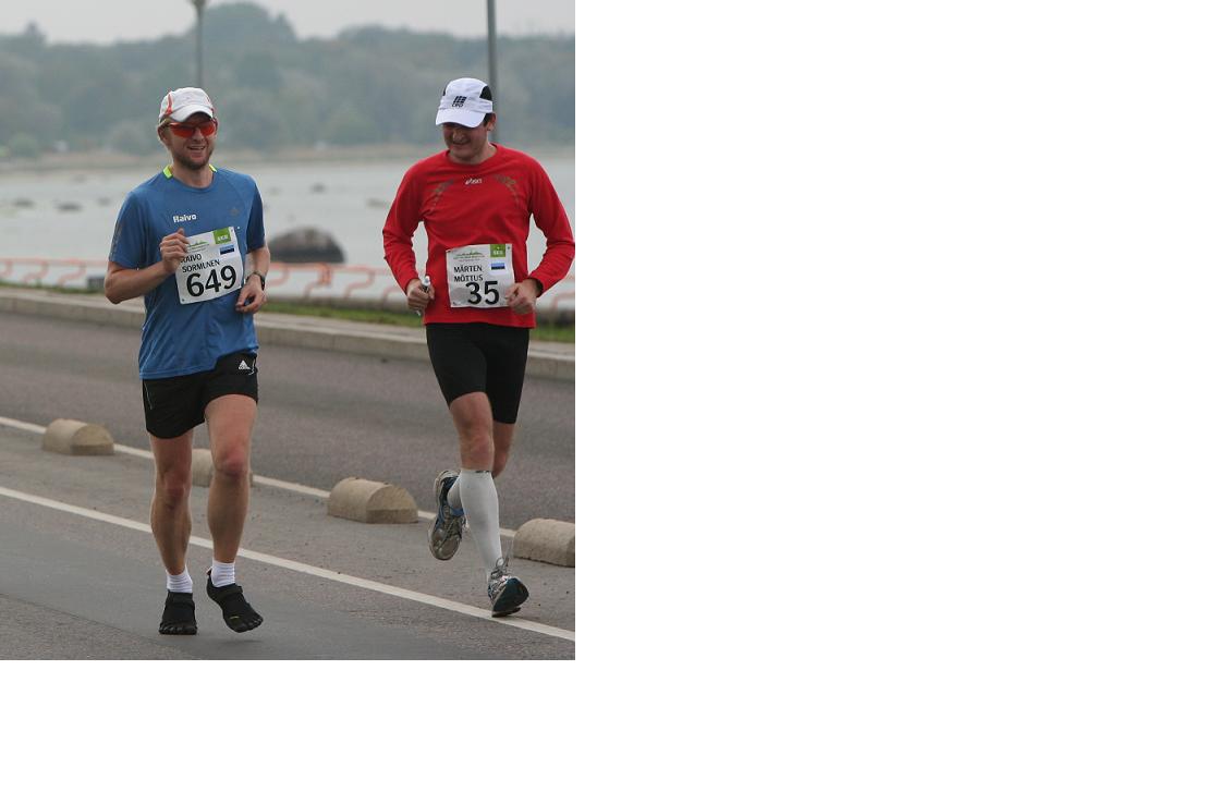 Äripäeva Maratonitiimi ajaveeb: Valu ja viisvarvastega läbi maratoni