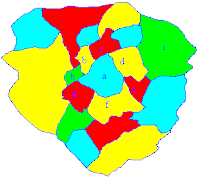 Estructura de Datos: Colorear un grafo con 4 colores