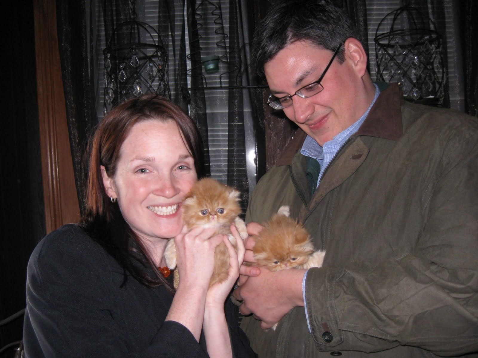 Simply Rose Himalayans & a Persian: Mark Pentland and Gillian Austin visit