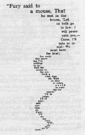 into you like a train: fury said to a mouse