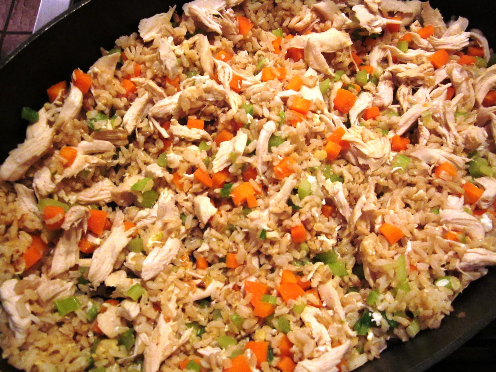 Heather's Healthy Journey: Healthy Chicken Fried Rice