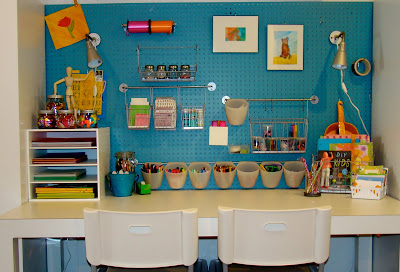The Vintage Glitter House: Kids Craft Area