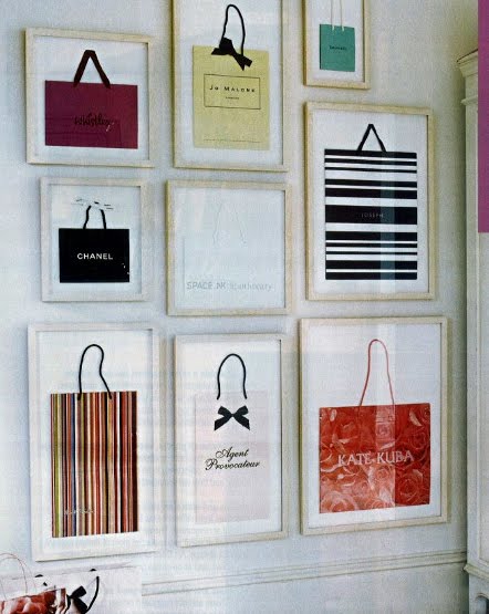 Bromeliad: Shopping bag art - Fashion and home decor DIY and inspiration