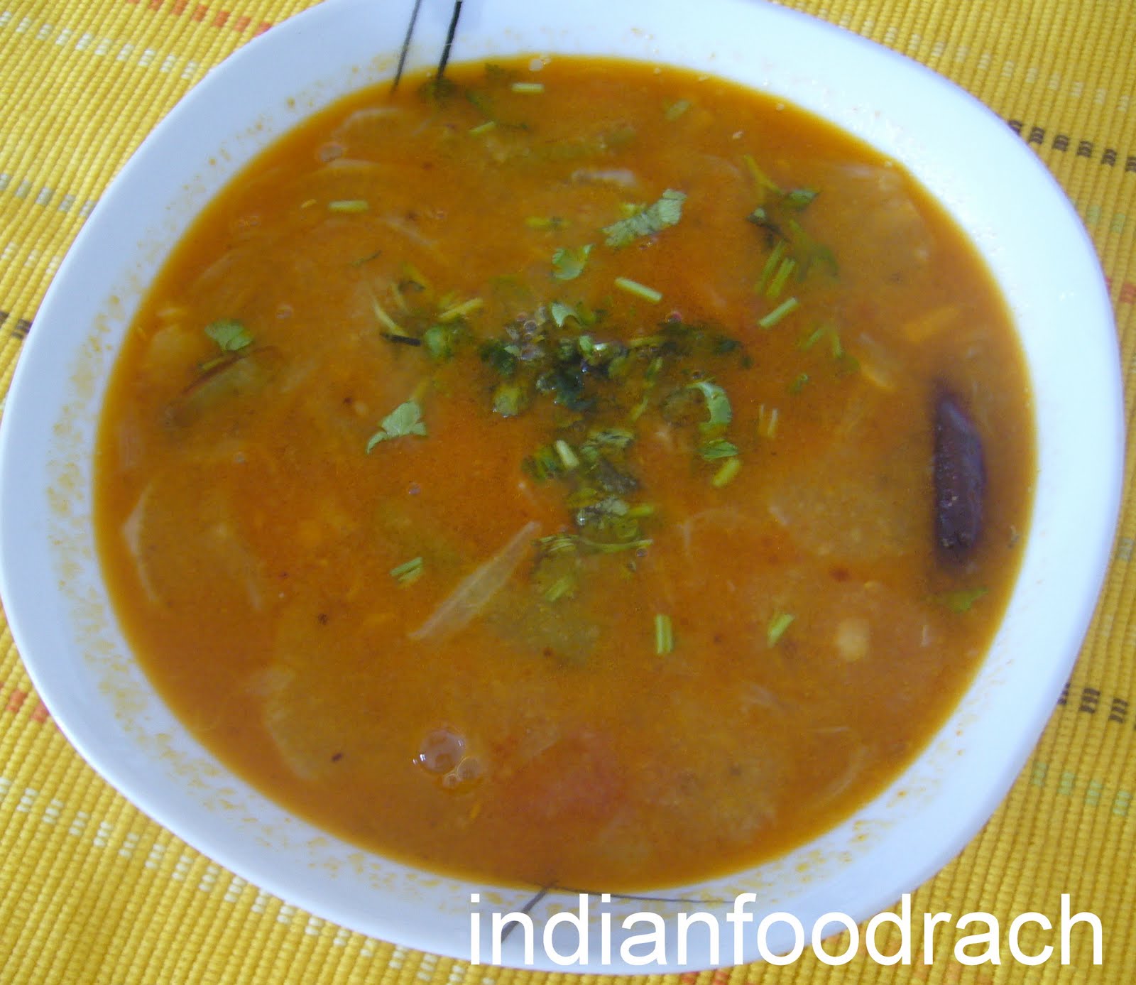 INDIAN FOOD: Sambar( Sambhar/sambaru)