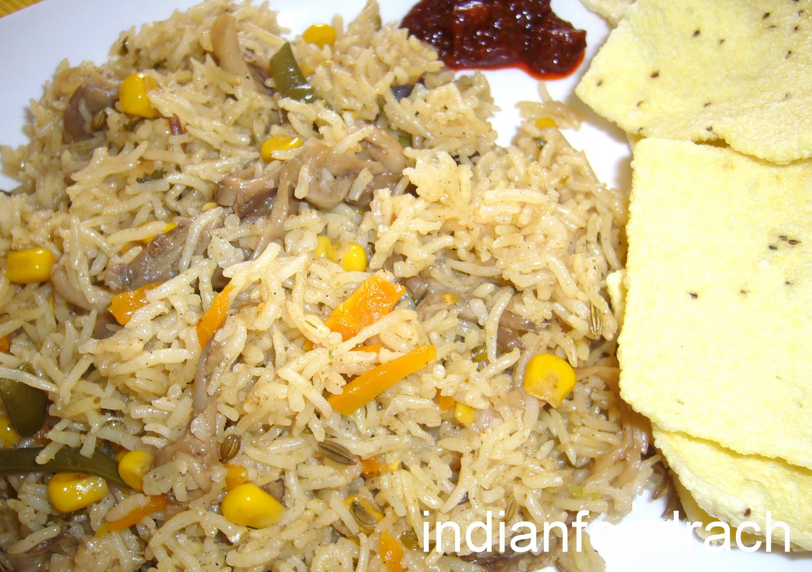 INDIAN FOOD: Healthy Pulav/Pilaf/ Pulao/Palav