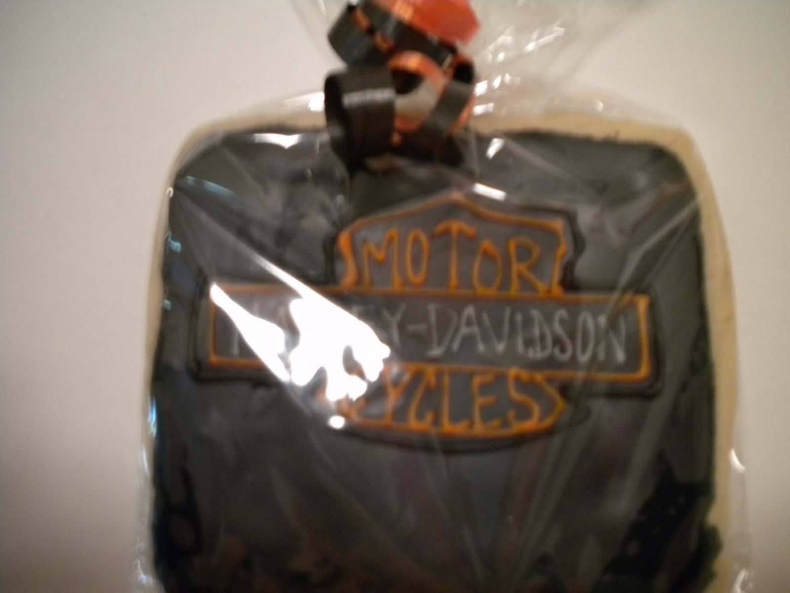 Buttercream Bites: Harley Davidson Cookies