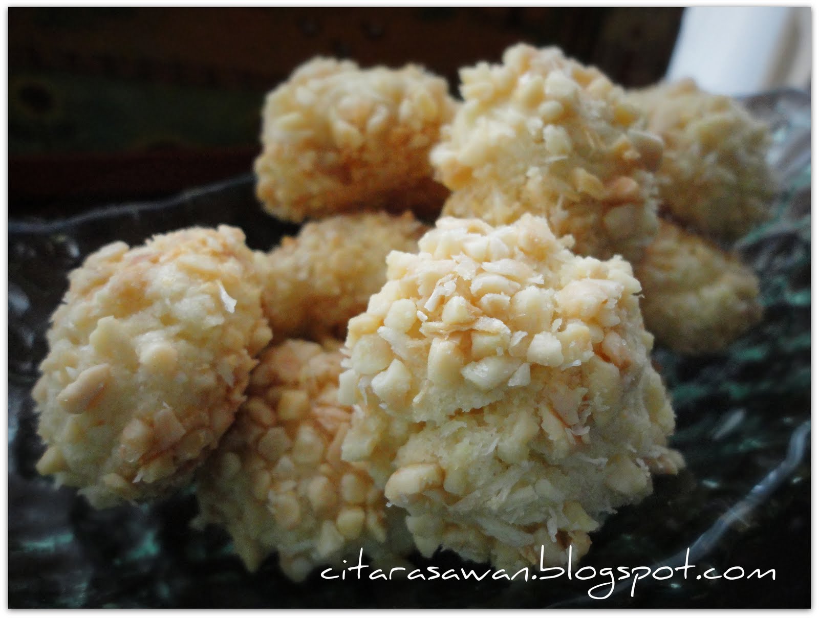 Biskut Almond Crunchy Cookies ~ Resepi Terbaik