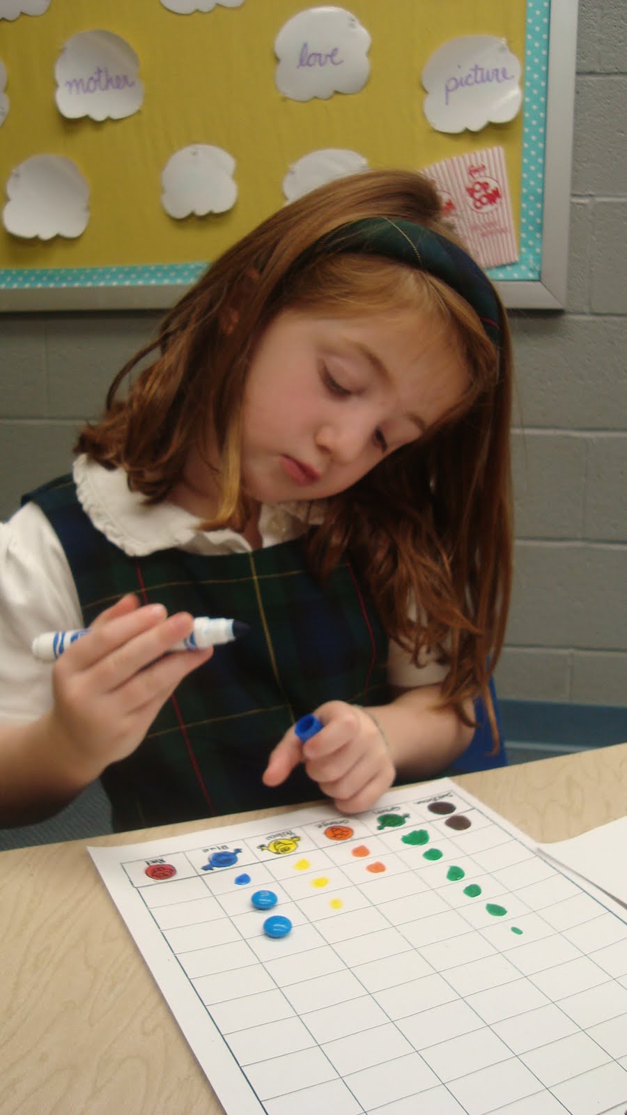 Ms. Clark: Graphing M&M's