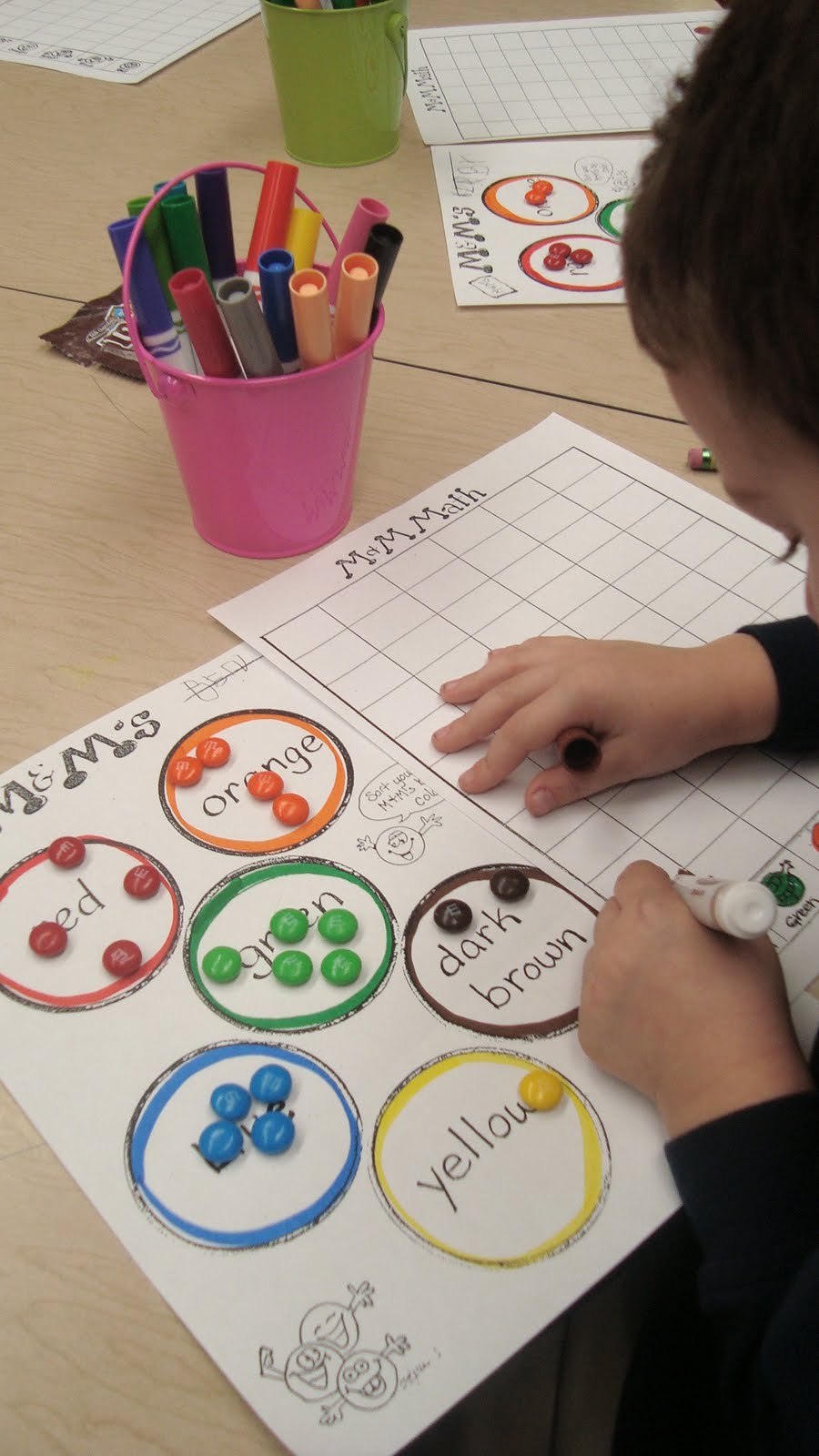 Ms. Clark: Graphing M&M's