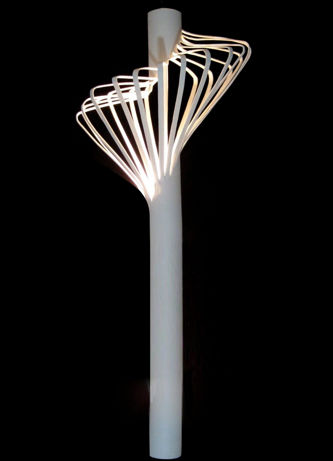 System Design Studio: WAVE LAMPS BY CARDBOARD TUBES