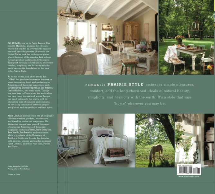 Dreamy Whites: Romantic Prairie Style~Fifi O'Neill