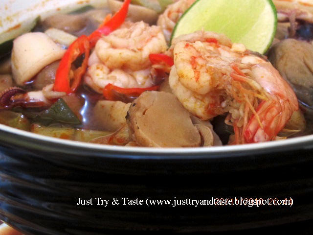 Resep Tom Yam Seafood (Sup Seafood Asam Pedas ala Thailand) | Just Try ...