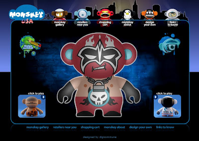 Madwitch Toy Design: Red Mask Monskey appeared in Webpage