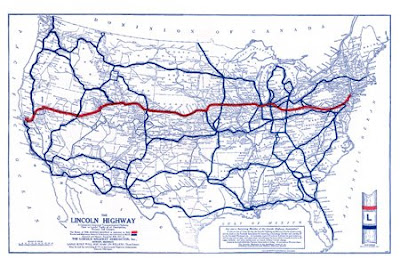 Map of the Week: Map of the Week - The Lincoln Highway