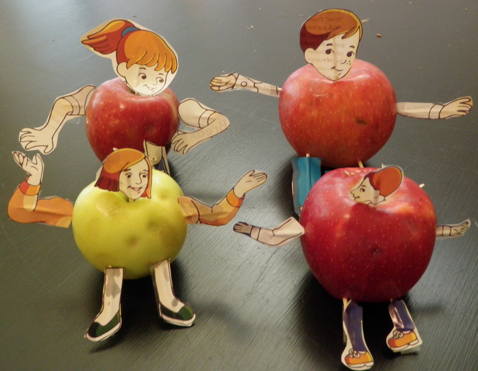 School Time Adventures: Apple people