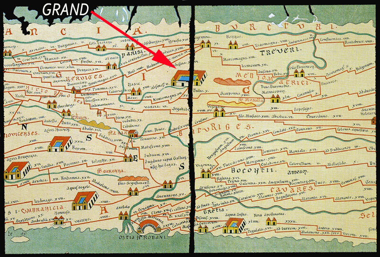 PATRIMOINE DE LORRAINE: GRAND (88) - Le site gallo-romain d'Andesina.