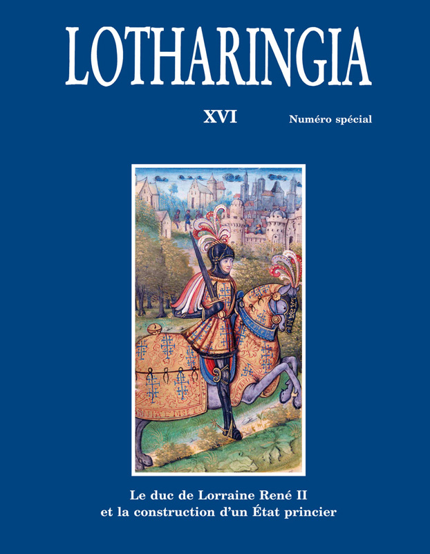 PATRIMOINE DE LORRAINE: LOTHARINGIA XVI : Le duc de Lorraine René II et ...