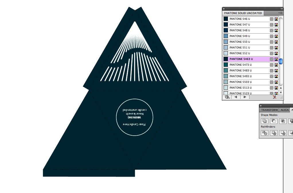 Design Practice: Nets on illustrator