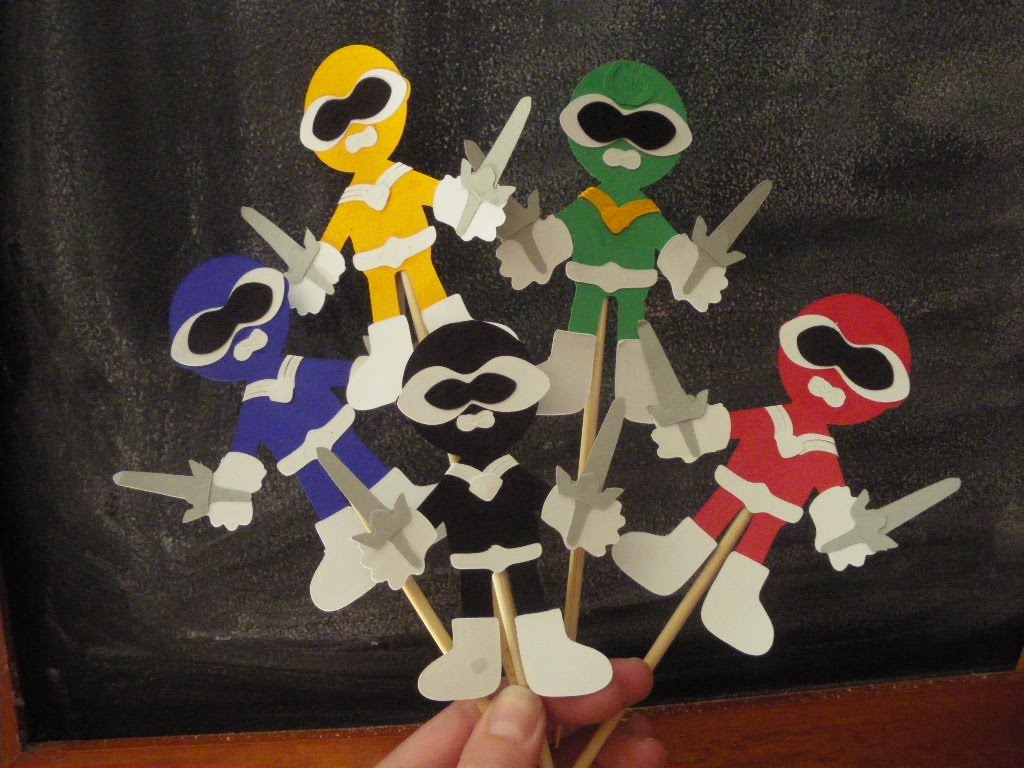 Polka Dots and Butterflies: Power Rangers