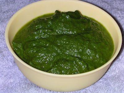 Enriching your kid!: Enriched Spinach Puree