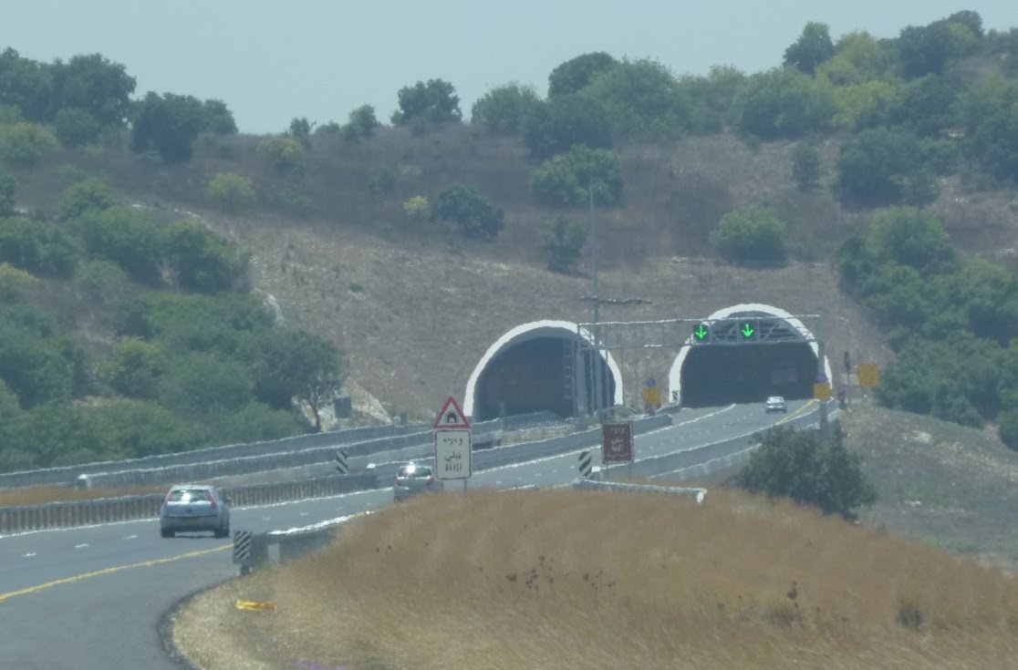 Travels in Israel: Fixing a tire -- and the highways in Israel
