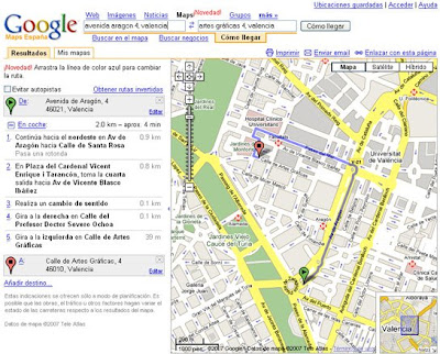 Libre Disposición 1º de ESO: ¿Para que sirve un mapa de Google Maps?